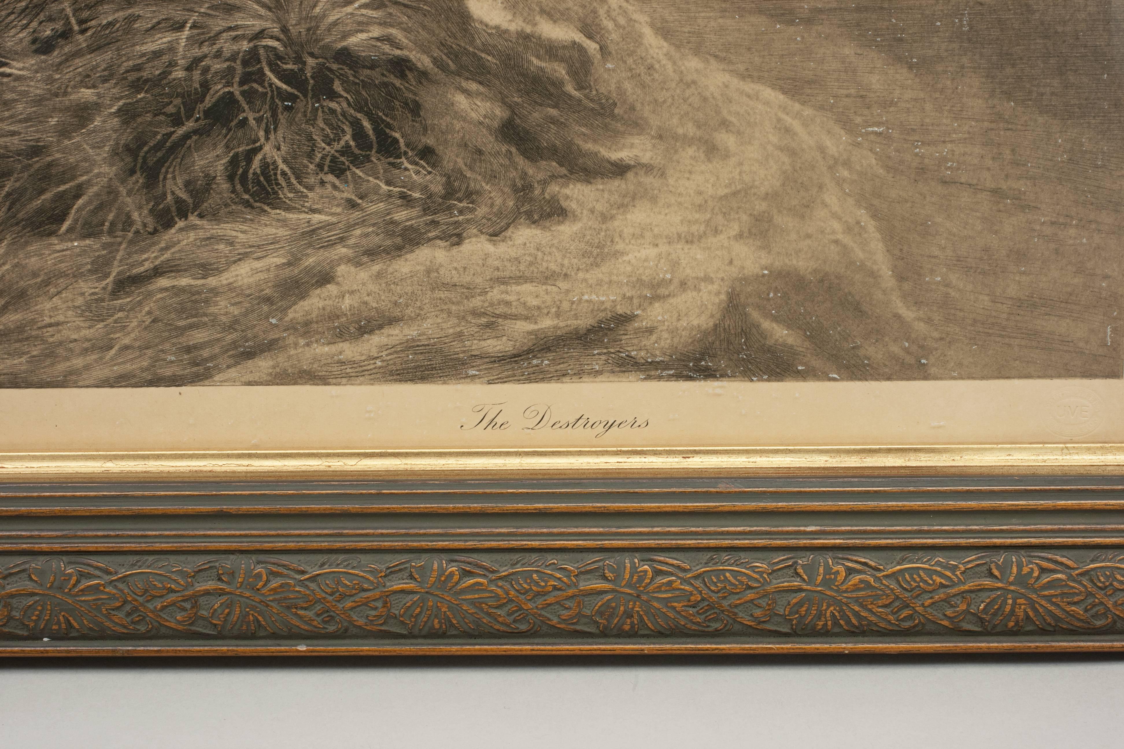 Destroyers, Tiger Etching, Herbert Dicksee at 1stDibs | herbert dicksee ...