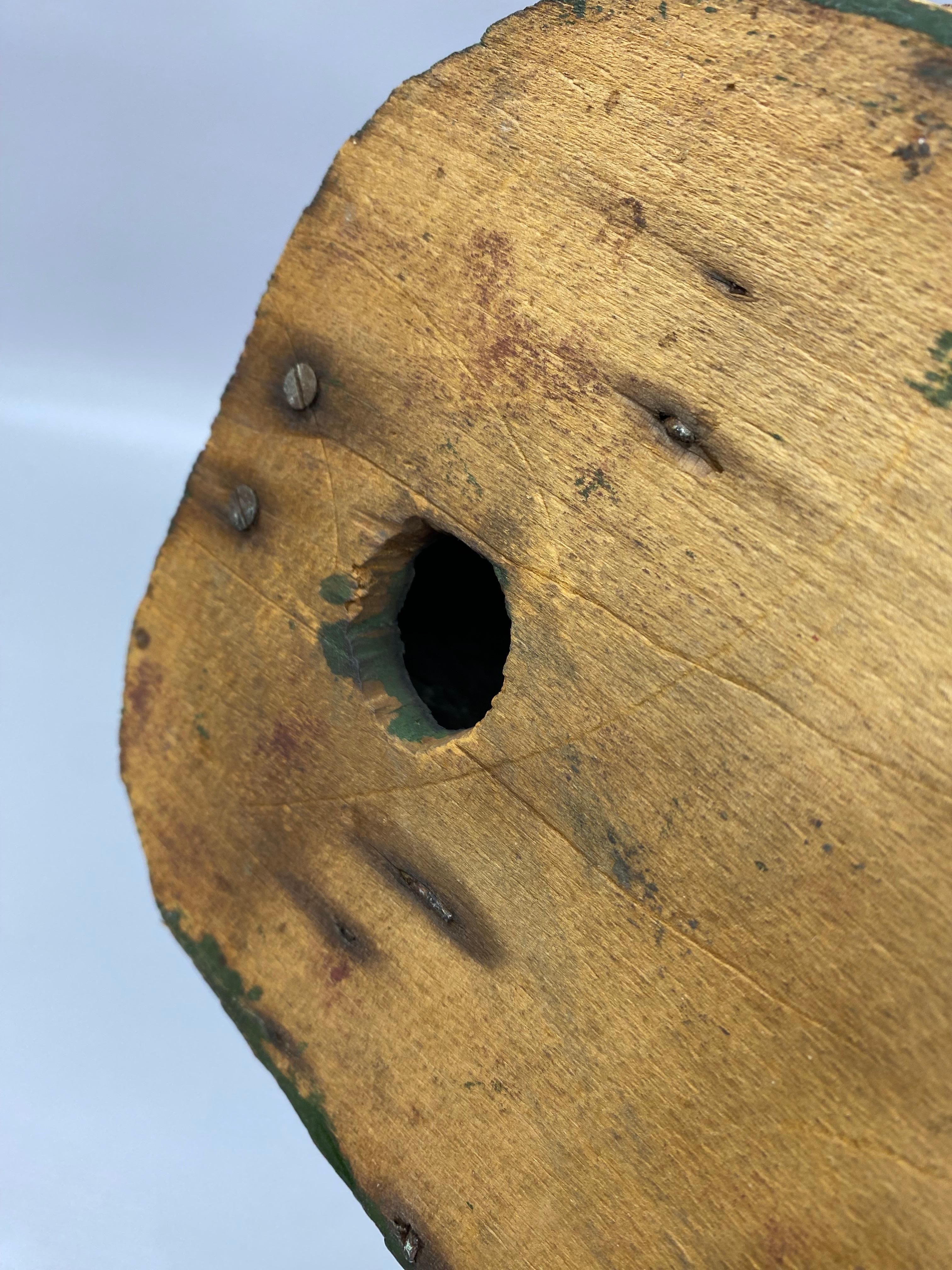 Detailed Hand Built Folk Art Log Cabin at 1stDibs