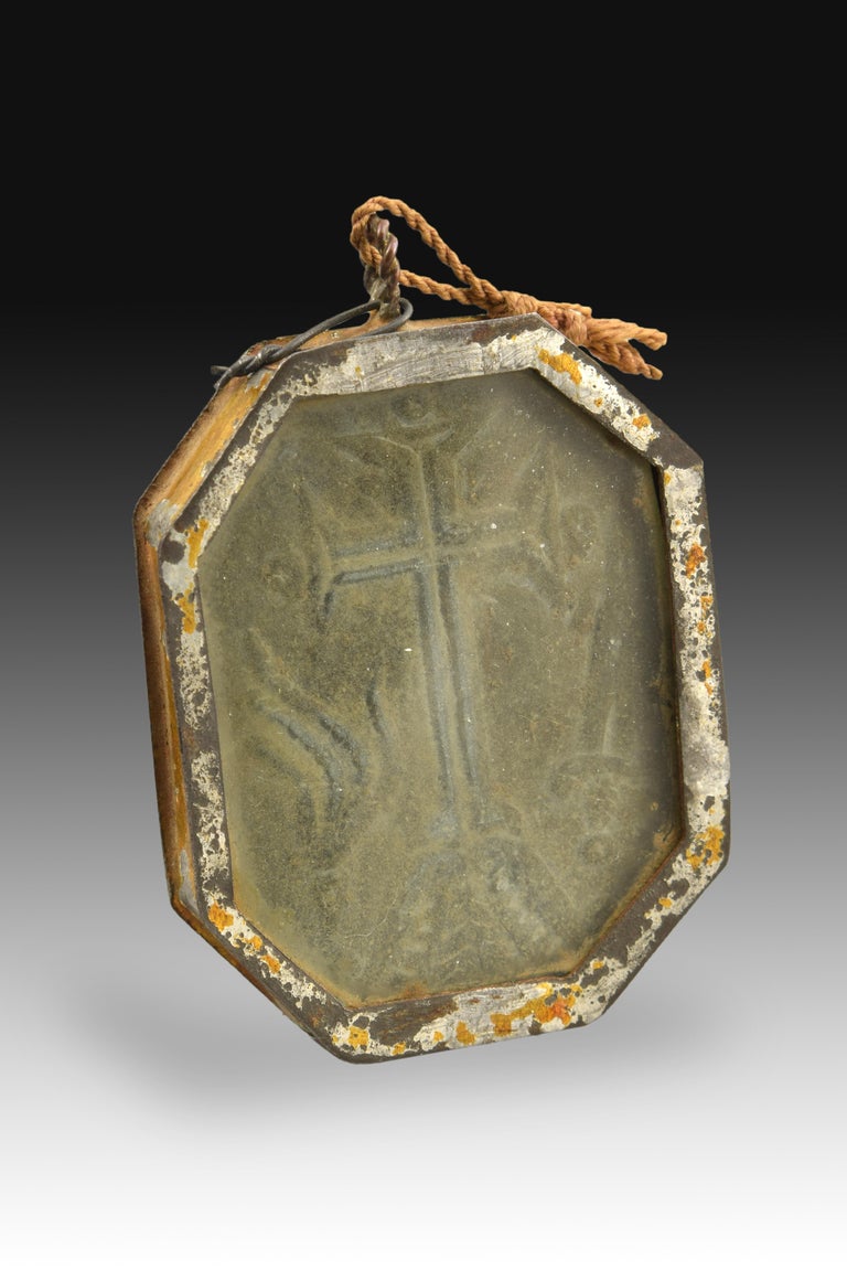 Devotional Medal with Inquisition Heraldry, Metal, Stone, Spain, 17th ...