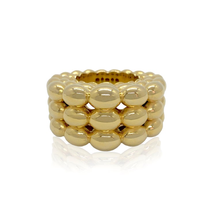 Customizable Dew 14k Gold Ring For Sale at 1stDibs