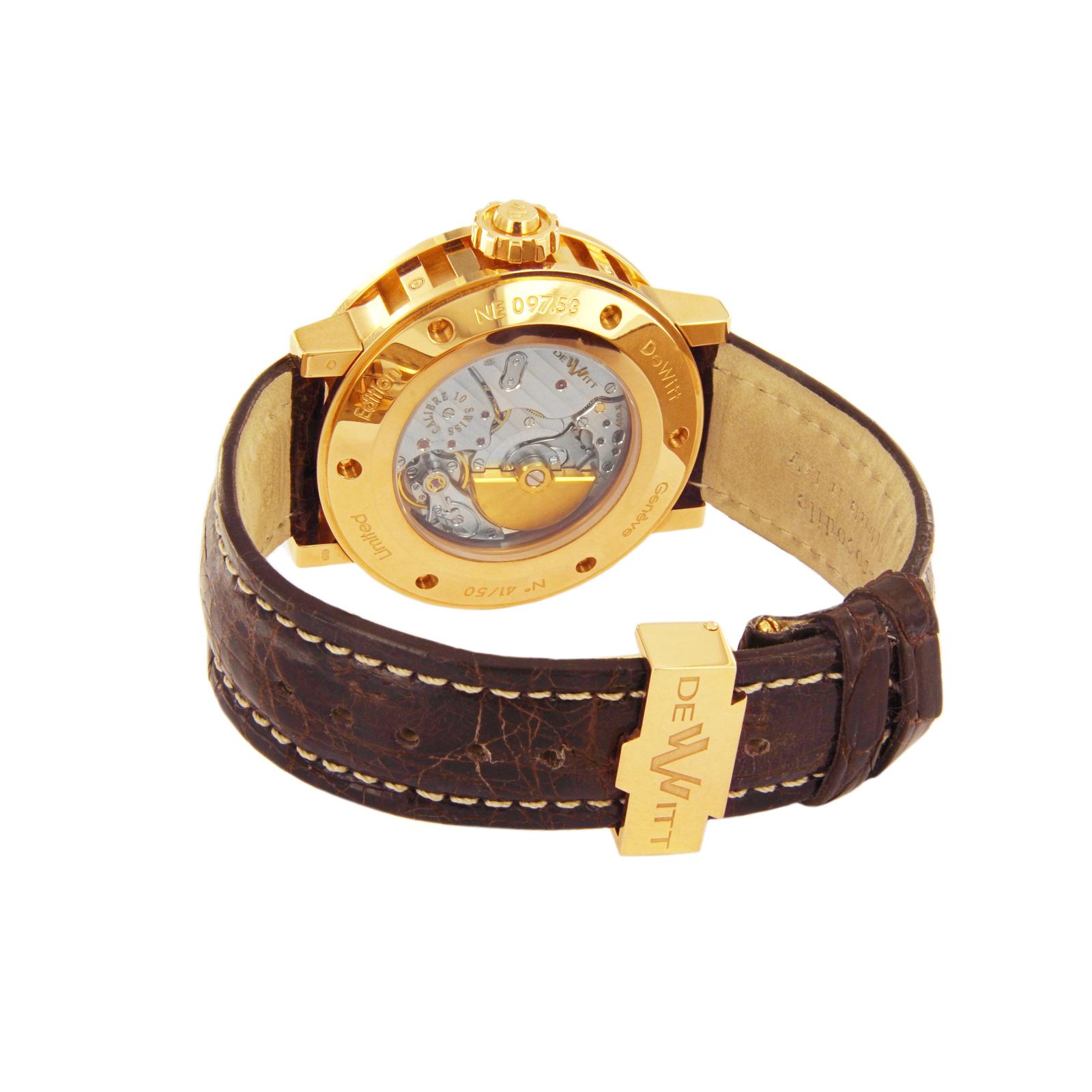 Dewitt Academia Quantieme Perpetual Automatic Rose Gold For Sale at ...