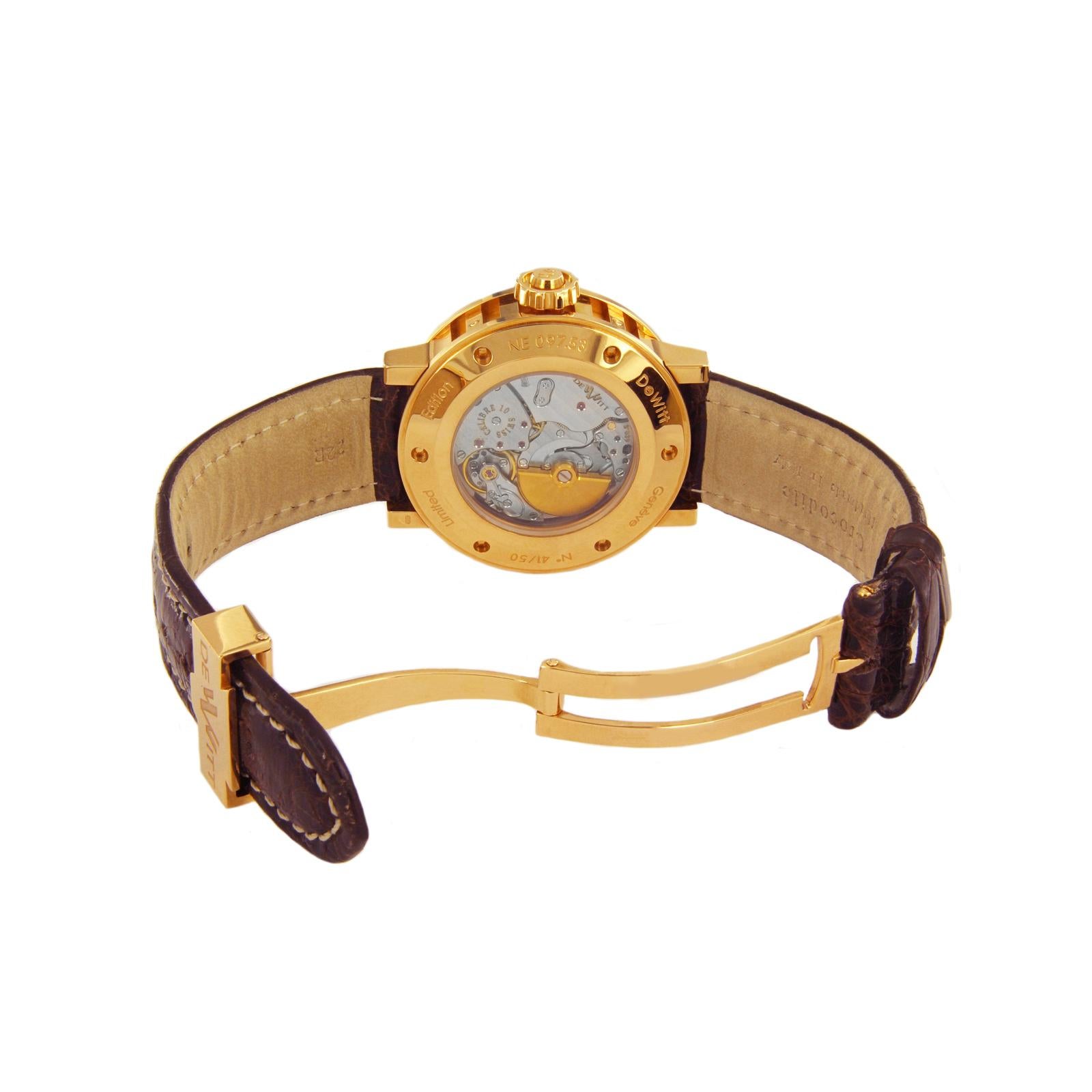 Dewitt Academia Quantieme Perpetual Automatic Rose Gold For Sale at ...