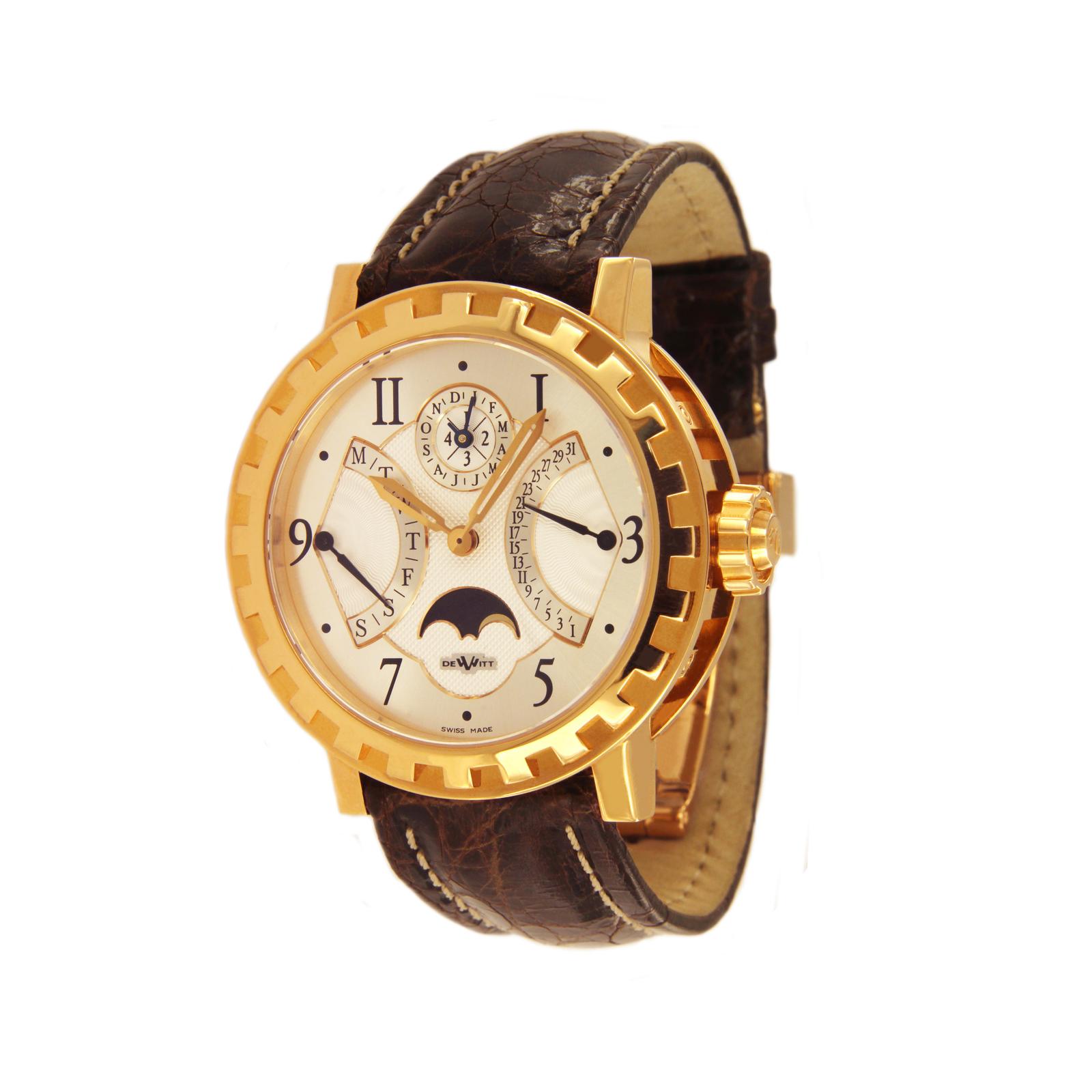 Dewitt Academia Quantieme Perpetual Automatic Rose Gold For Sale at ...