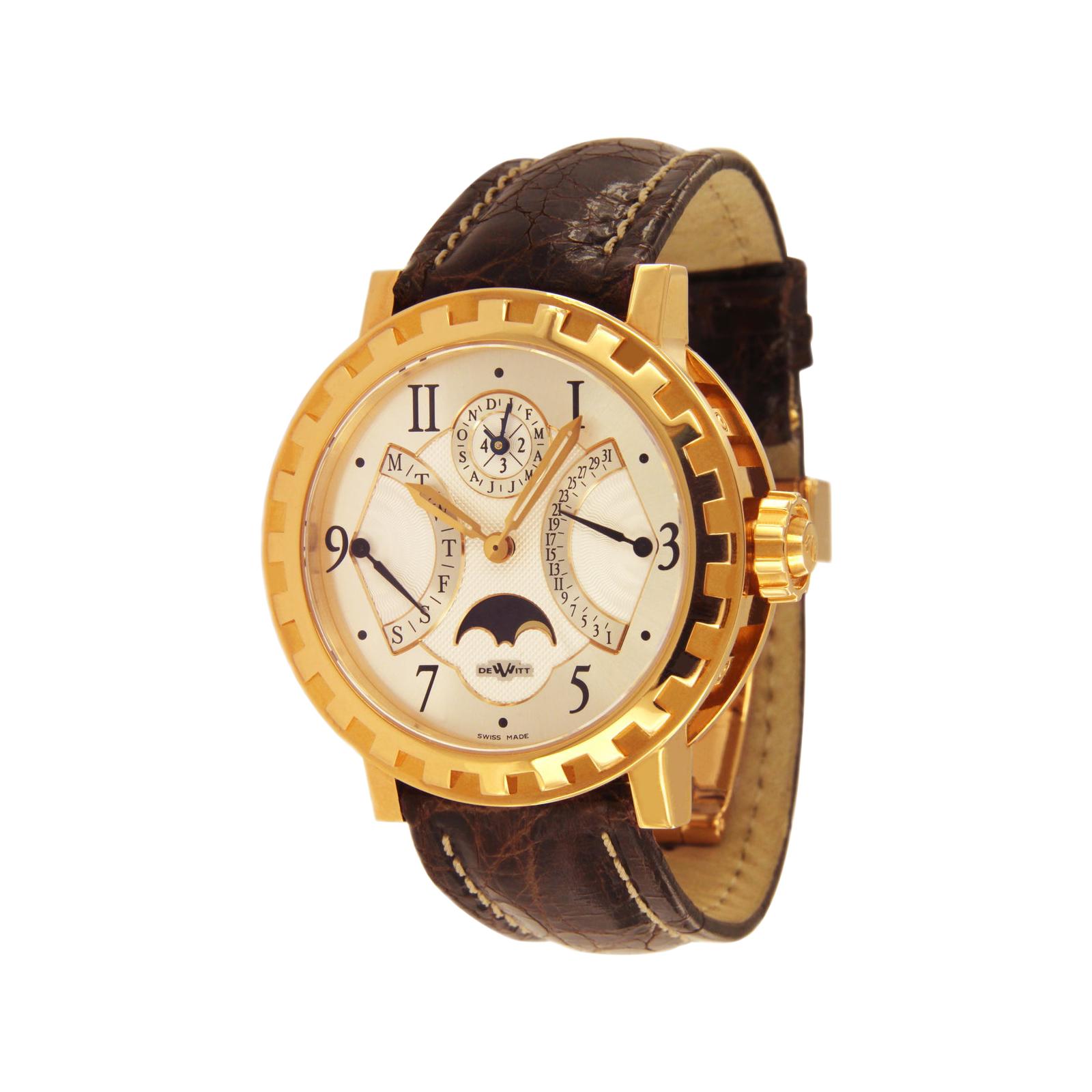 Dewitt Academia Quantieme Perpetual Automatic Rose Gold For Sale at ...