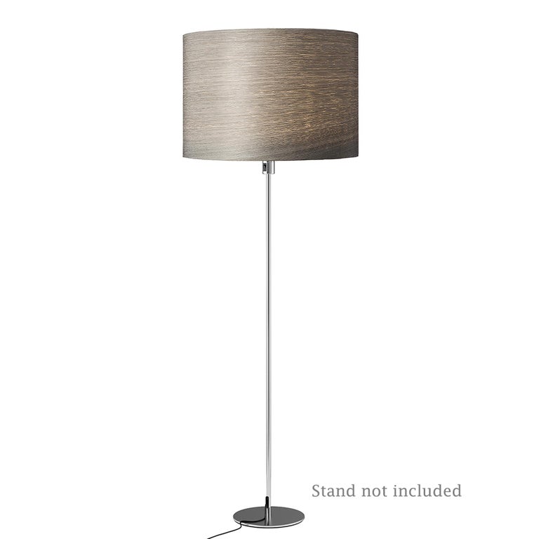 Dexter Mid-Century Modern Gray Tay Lamp Shade 14.5" For Sale at 1stDibs