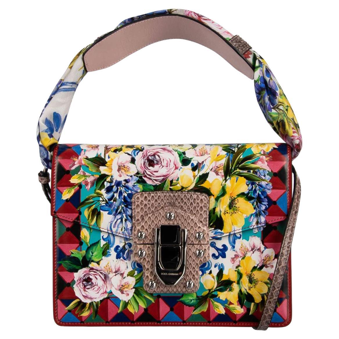 Dolce and Gabbana Shoulder Bag LUCIA Fashion Sinner with Crystals and ...