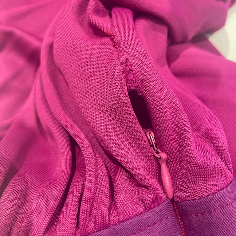 D&G Greek Purple Dress S/S 2007 For Sale at 1stDibs