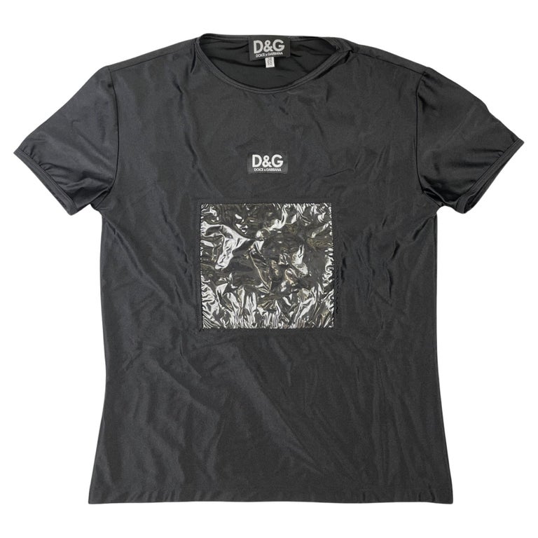 D&G "Plastic" T-shirt - S/S 1996 For Sale at 1stDibs