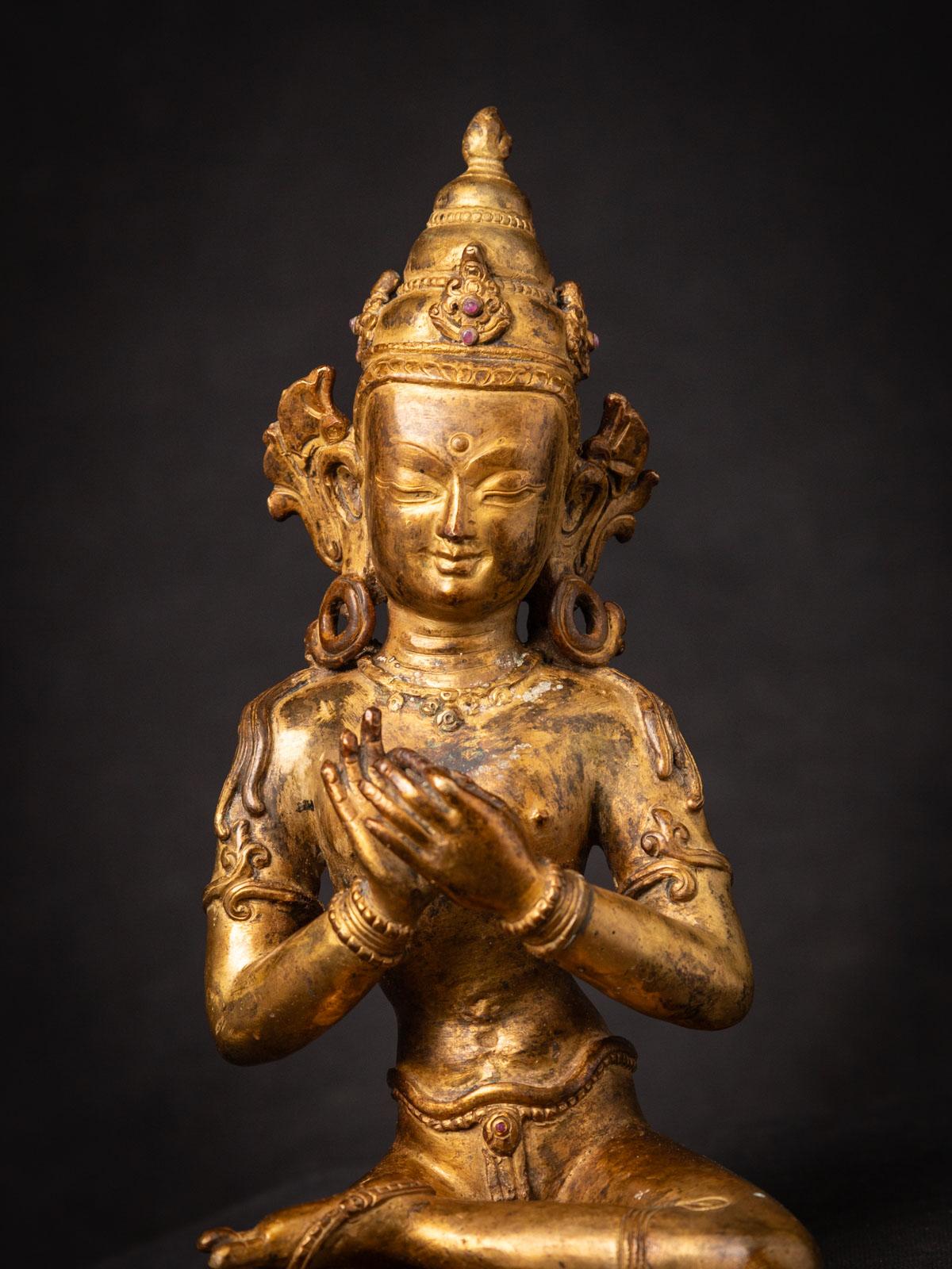 Dharmachakra mudra Old bronze Nepali Bodhisattva statue from Nepal For ...