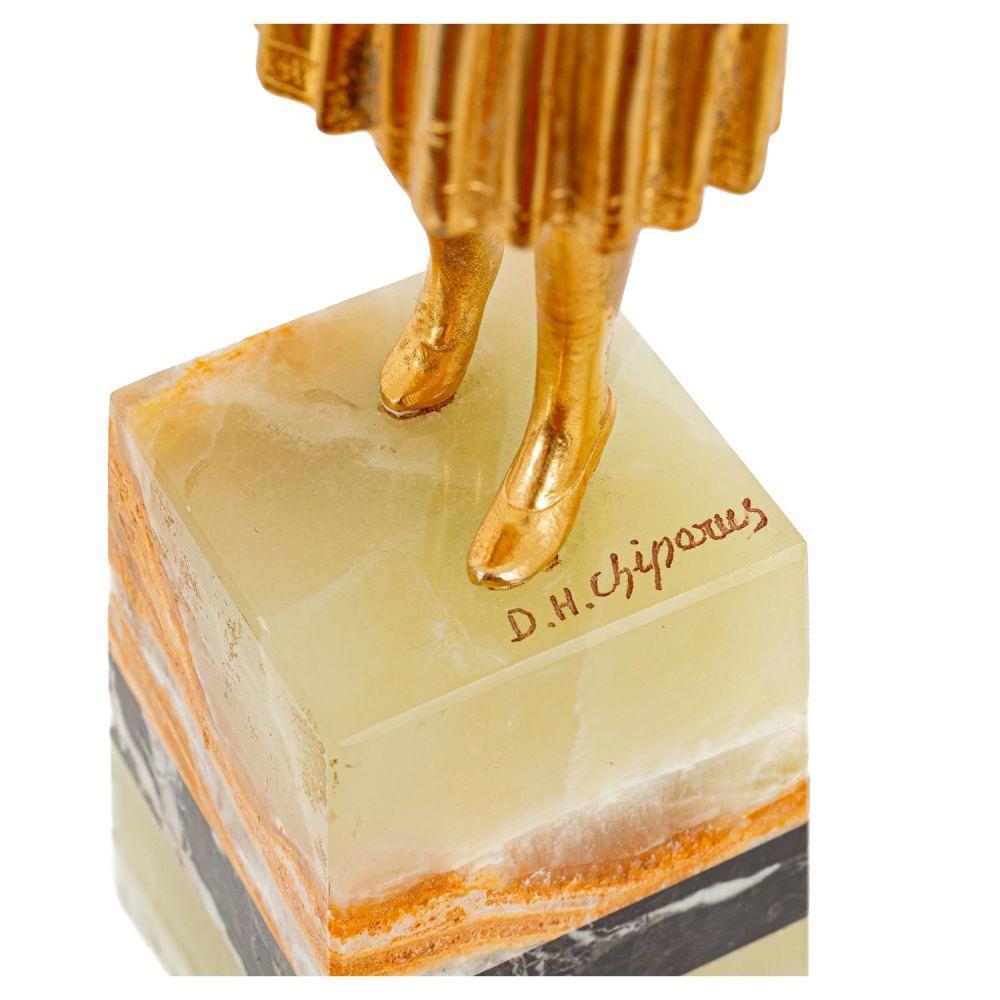 D.H.Chiparus "Little Simplicity" Art Deco Chryselephantine Sculpture at ...