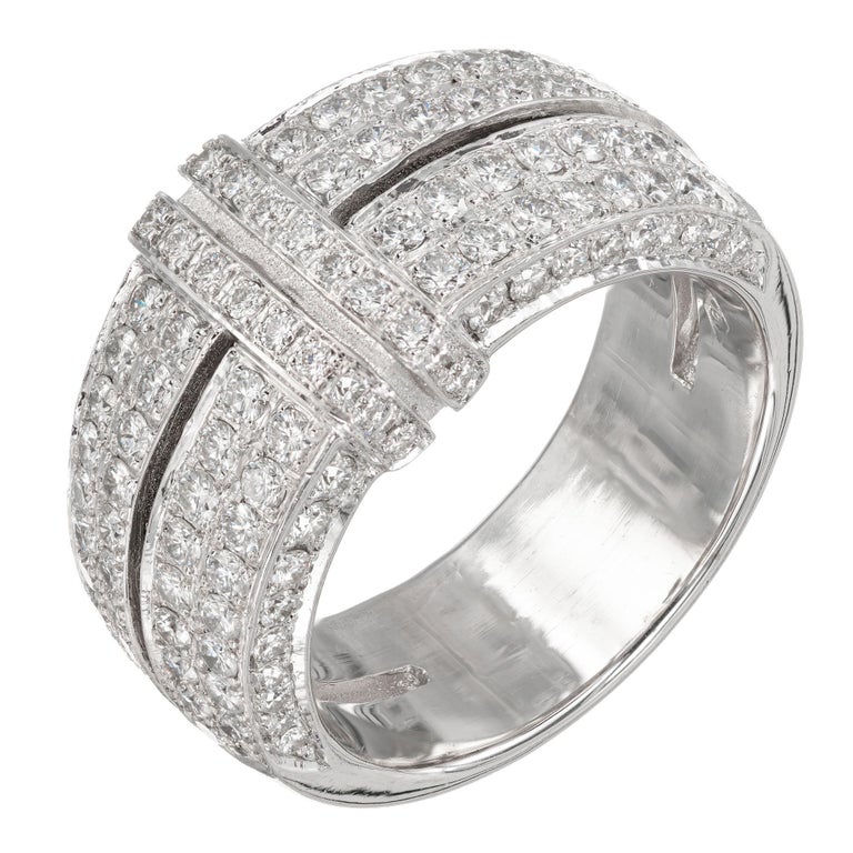Di Modolo 1.72 Carat Diamond White Gold Quadria Band Ring at 1stDibs ...