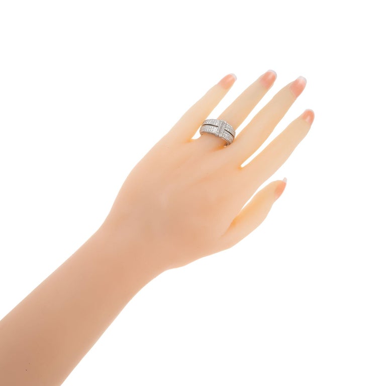 Di Modolo 1.72 Carat Diamond White Gold Quadria Band Ring at 1stDibs ...