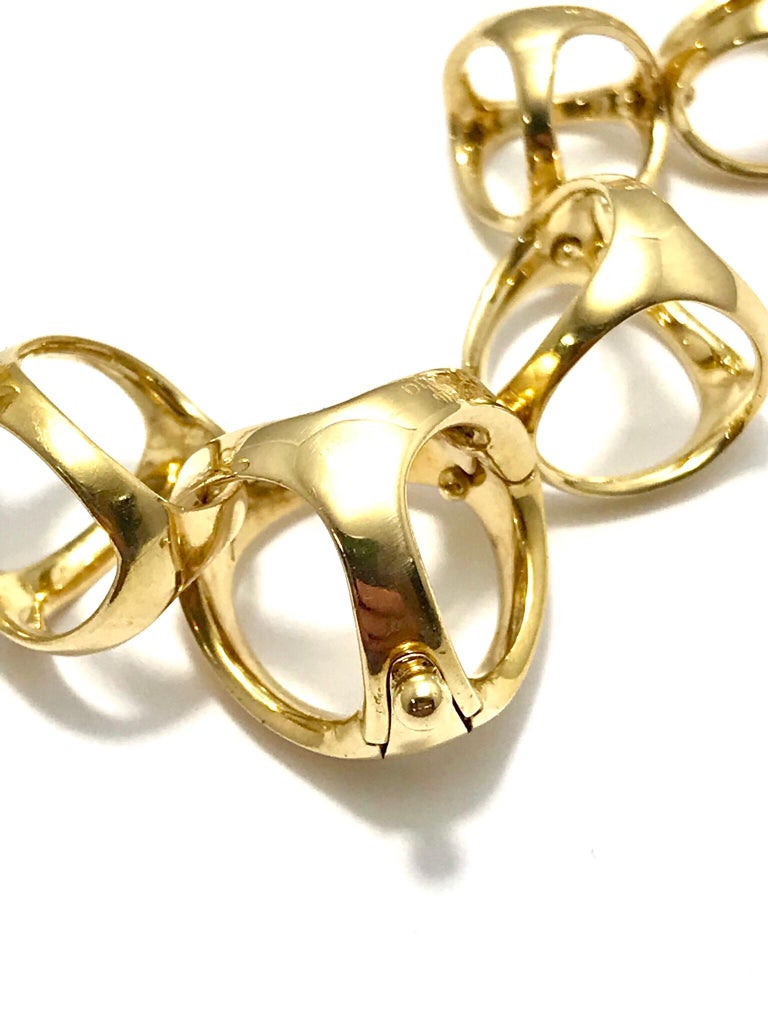 Di Modolo Triadra Diamond 18 Karat Yellow and White Gold Necklace at ...