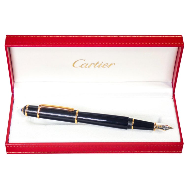 "Diabolo" De CARTIER fountain pen, Stylo Plume M. France, 1970s/80s For ...