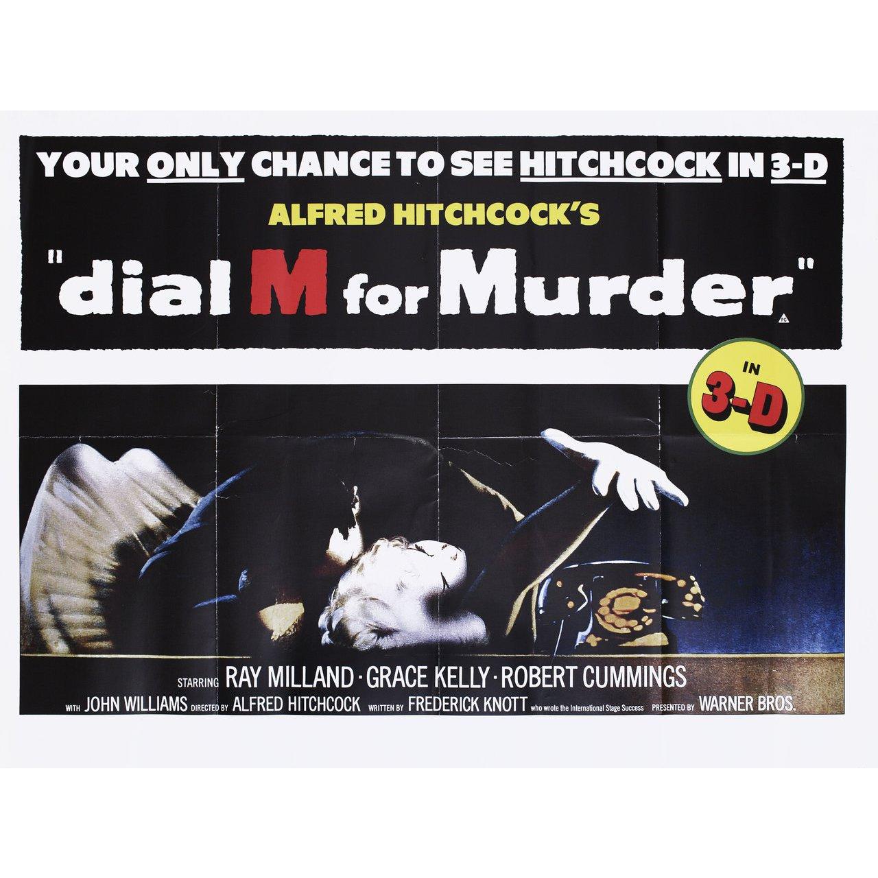 "Dial M For Murder" Film Poster, 1954 For Sale at 1stDibs | dial m for ...