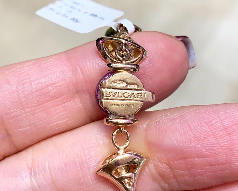 Bulgari Diamond and Colored Gem "Divas Dream" Necklace For Sale at 1stDibs