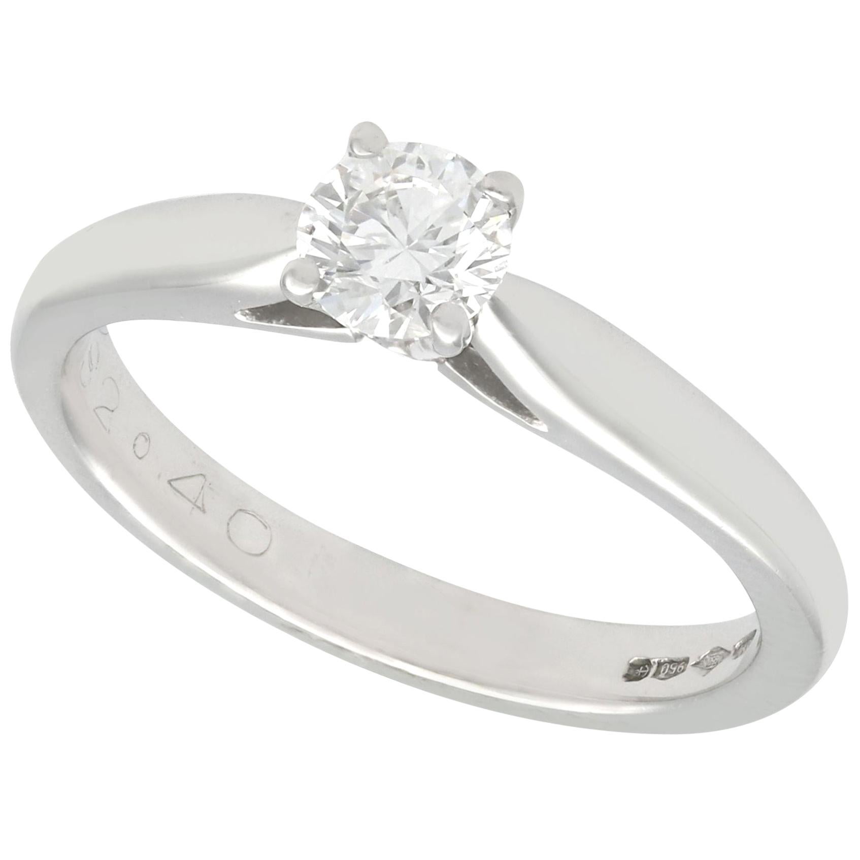 Chanel Solitaire Diamond Platinum Ring For Sale at 1stDibs | chanel ...