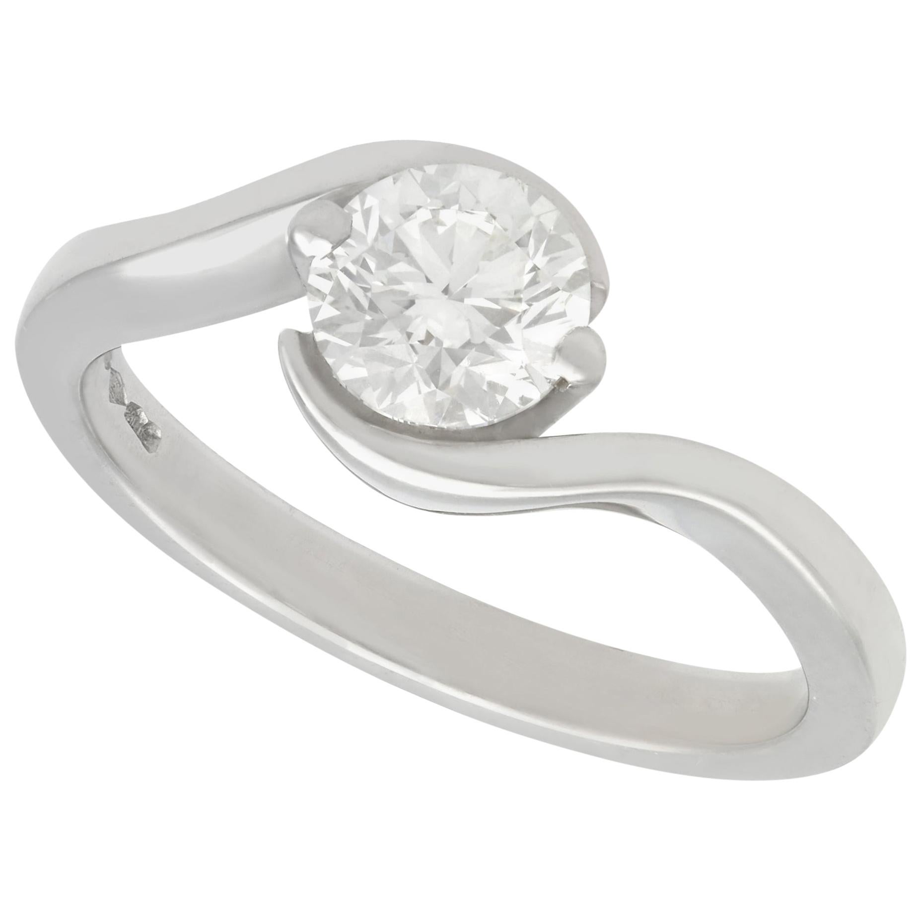 Chanel Solitaire Diamond Platinum Ring For Sale at 1stDibs | chanel ...