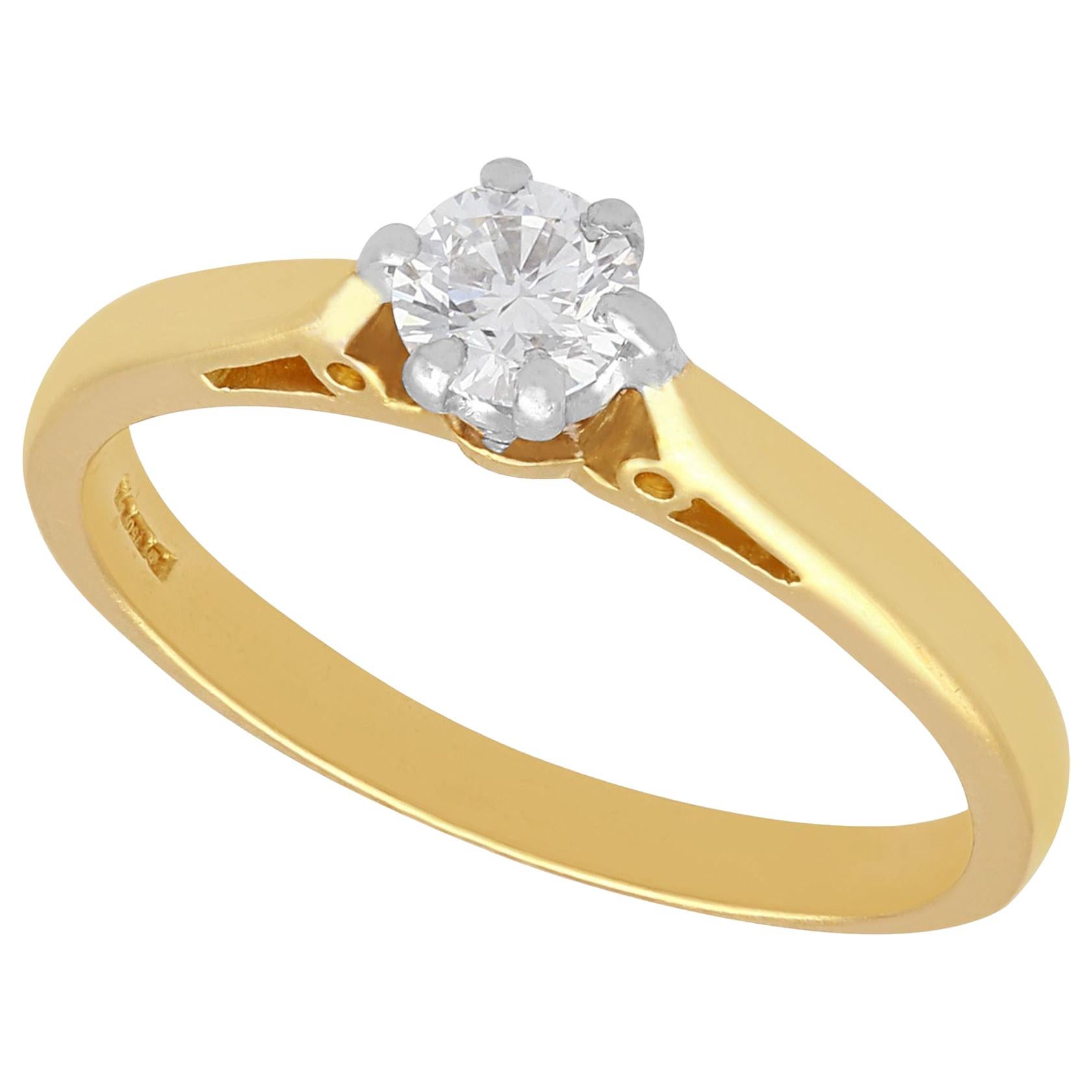 Diamond Gold Ring For Sale at 1stDibs