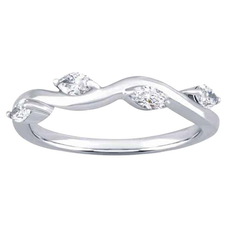 Diamond Anniversary Stackable Ring For Sale at 1stDibs