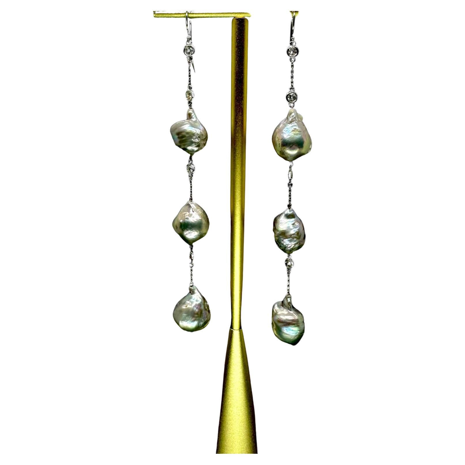 Tiffany and Co. Diamonds by the Yard Earrings For Sale at 1stDibs