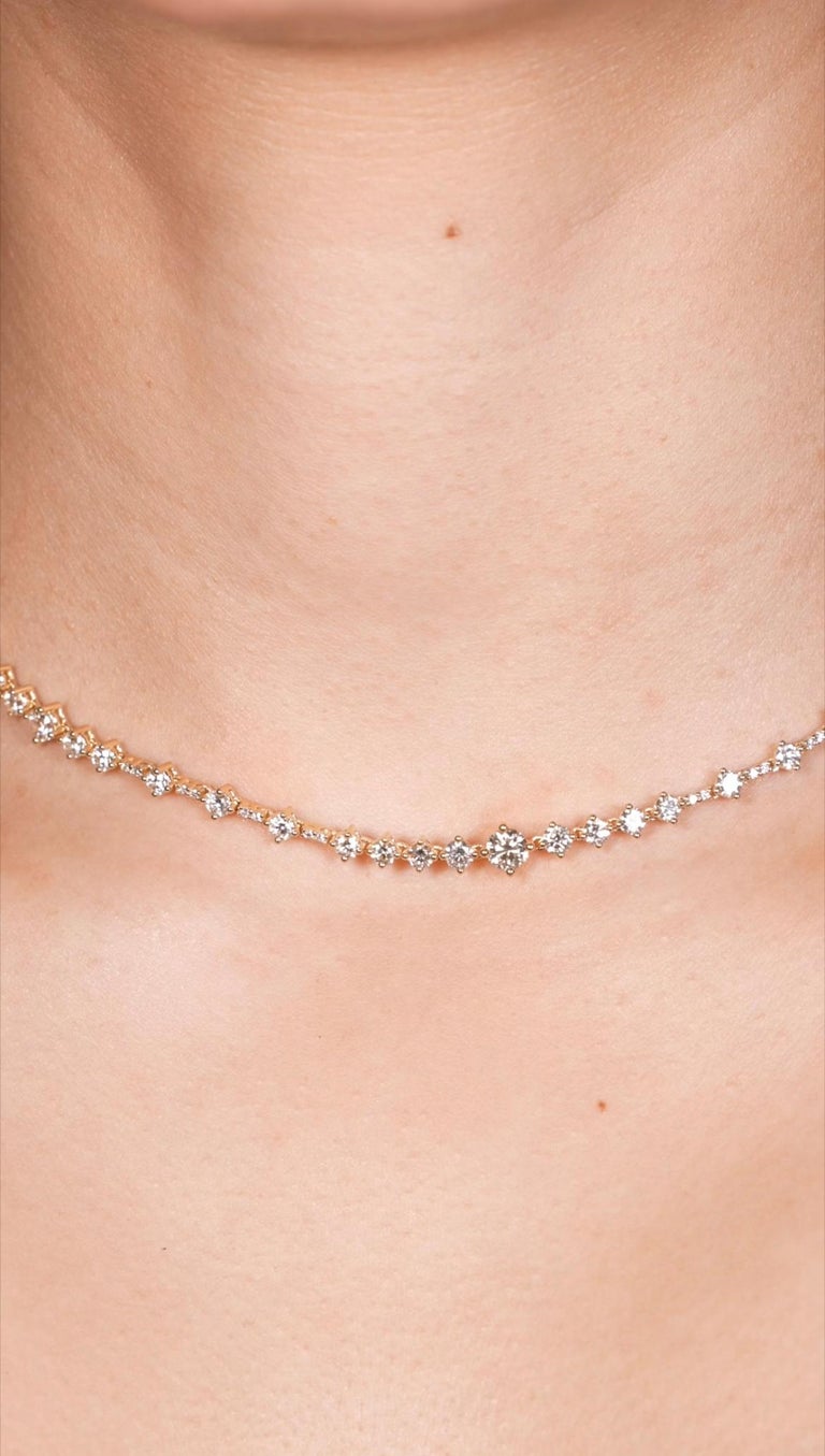 Diamond Choker For Sale at 1stDibs