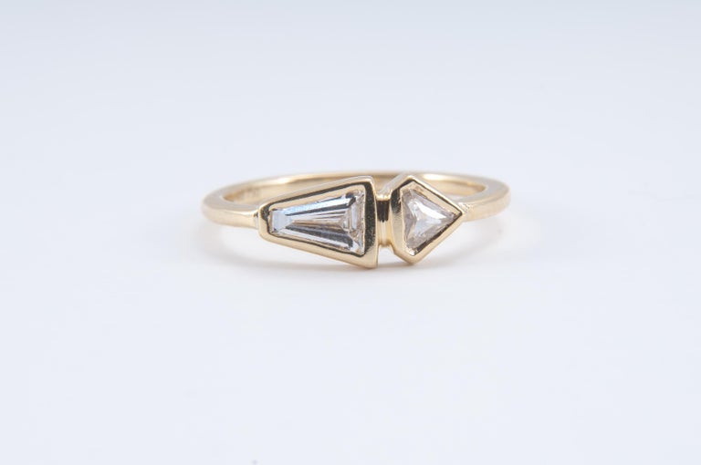 Diamond Doublet Band For Sale (Free Shipping) at 1stDibs