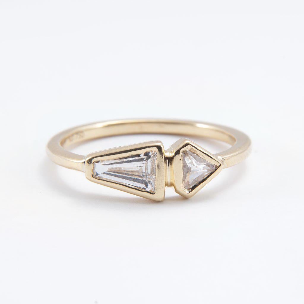 Diamond Doublet Band For Sale at 1stDibs