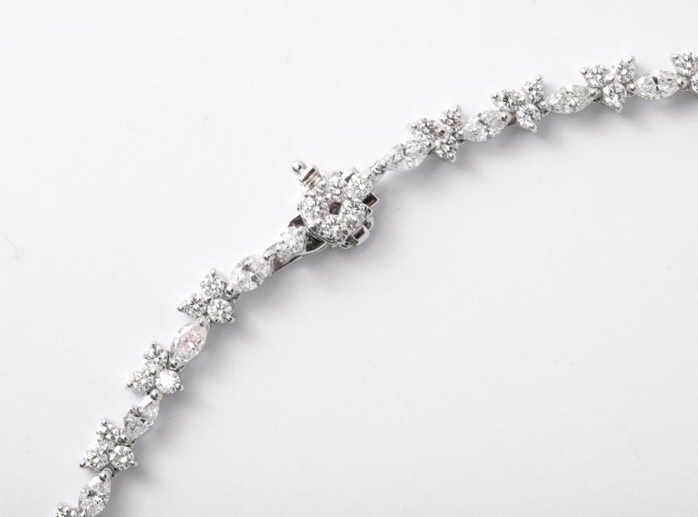 Diamond Drop Necklace For Sale at 1stDibs