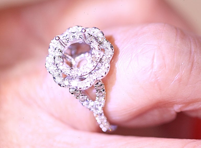 Diamond Engagement Ring or Right Hand Ring For Sale at 1stDibs | right ...