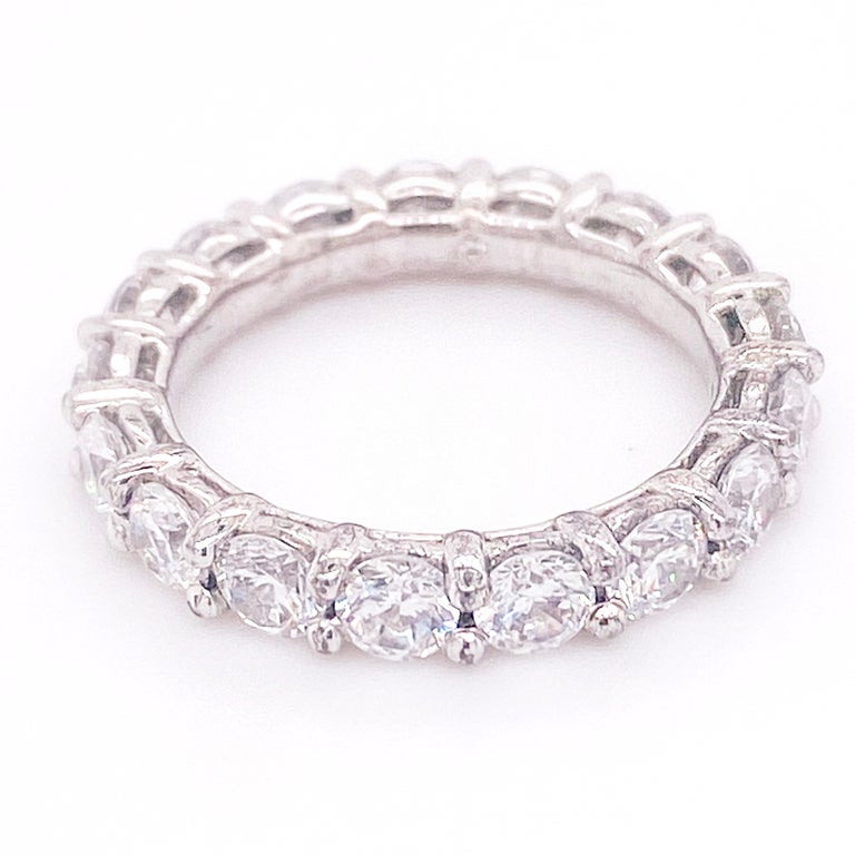 Customizable Diamond Eternity Band Infinity Wedding Band 4.00 Carat ...