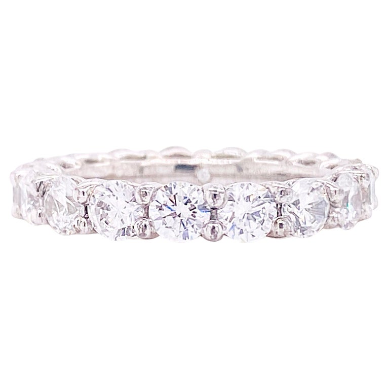 Customizable Diamond Eternity Band Infinity Wedding Band 4.00 Carat ...