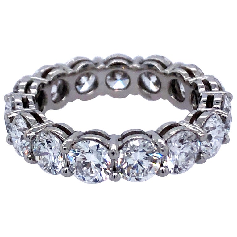 Diamond Eternity Band Ring For Sale at 1stDibs