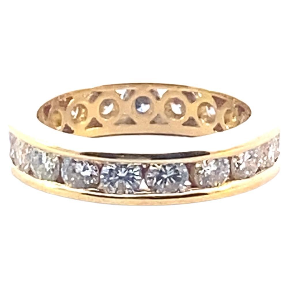 Chopard Ice Cube Diamond Gold Eternity Ring For Sale at 1stDibs ...