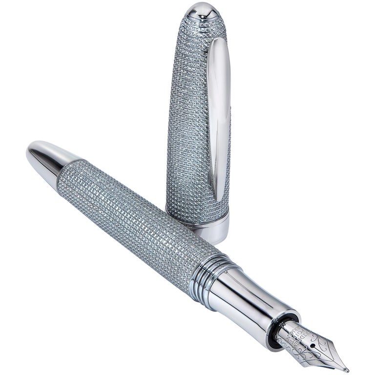 Diamond Fountain Pen at 1stDibs