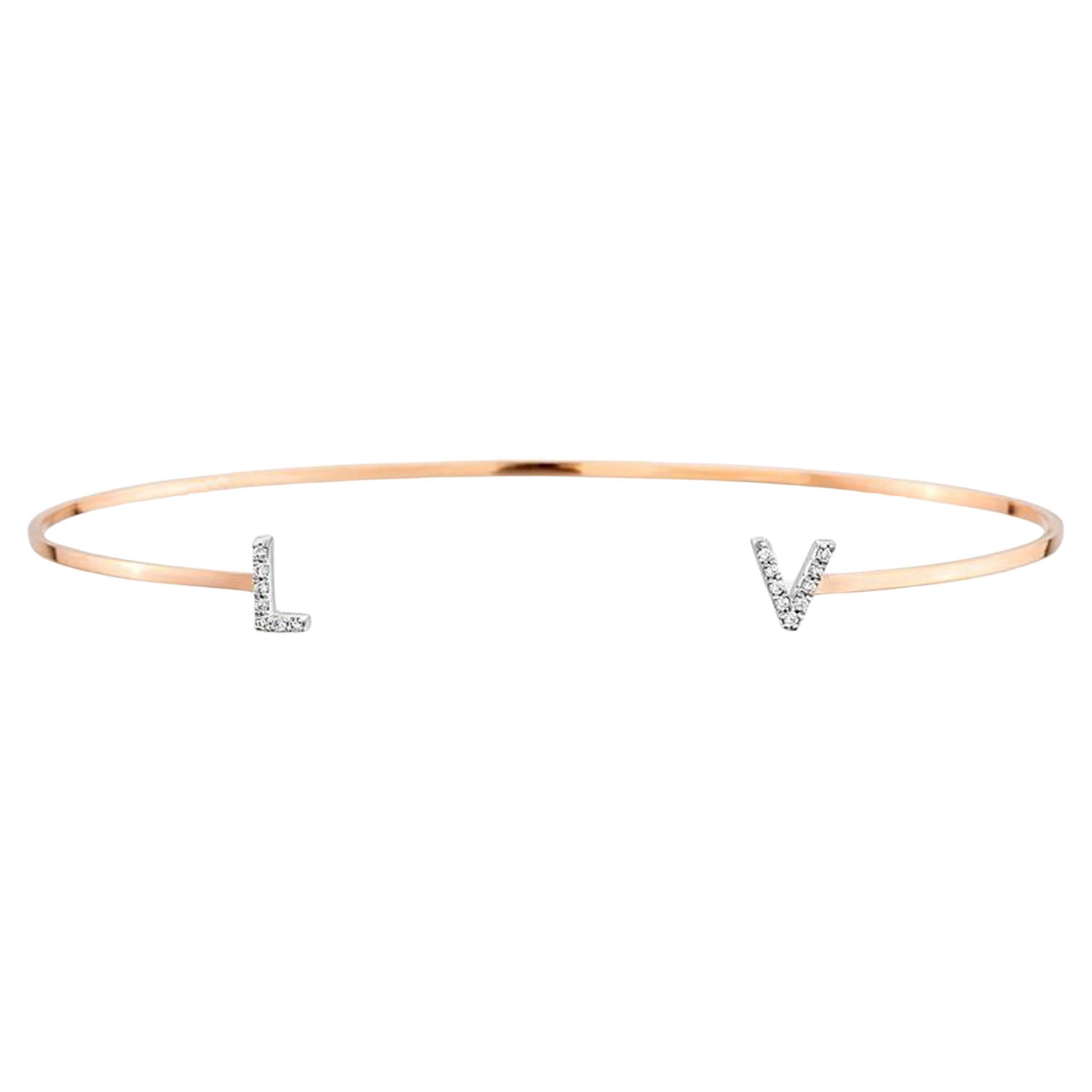 Handcuff with a Line of Diamonds For Sale at 1stDibs