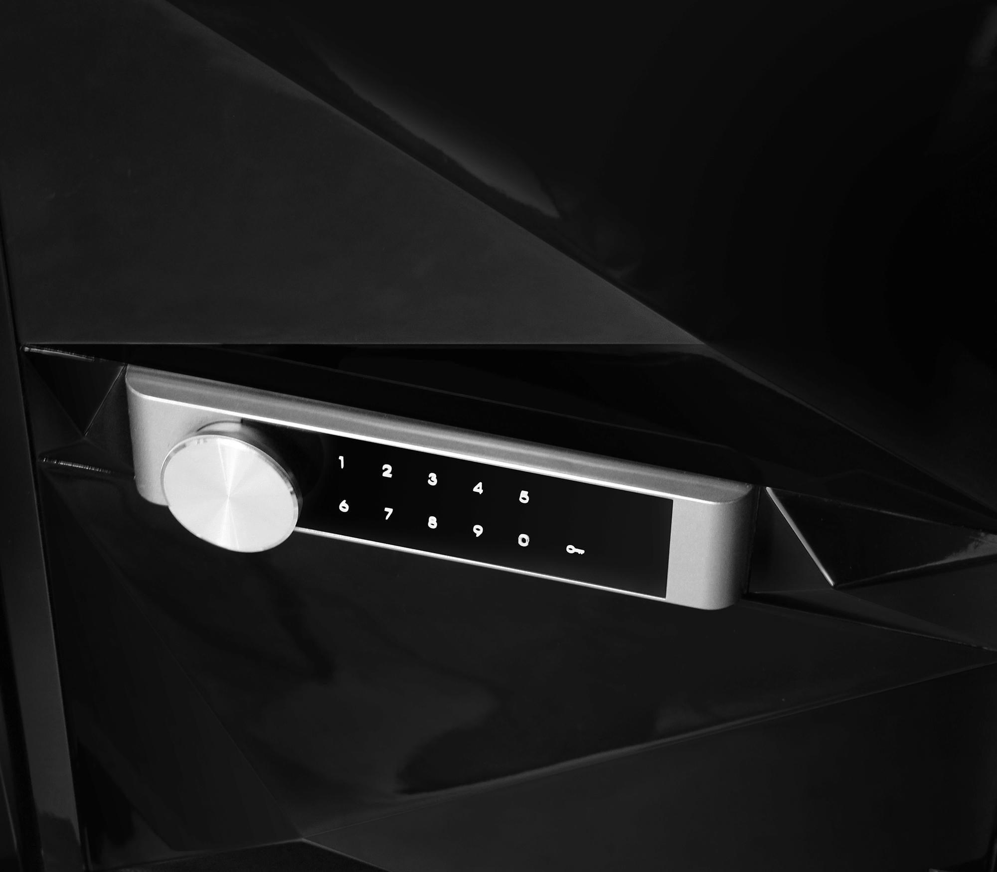 Diamond Black Luxury Safe For Sale at 1stDibs