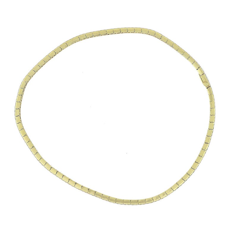 Diamond Narrow Choker Necklace For Sale at 1stDibs