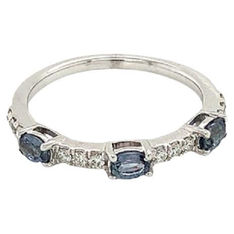 Diamond and Natural Brazillian Alexandrite 0.18 Cocktail Ring For Sale ...