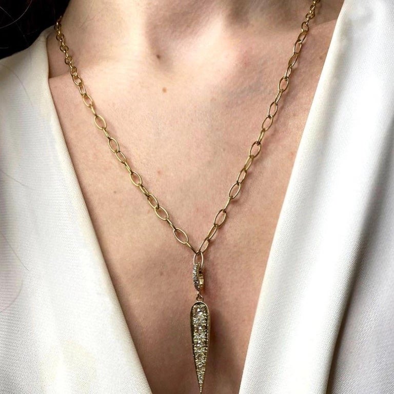 Diamond Nifo Pendant by Birthright Foundry For Sale at 1stDibs