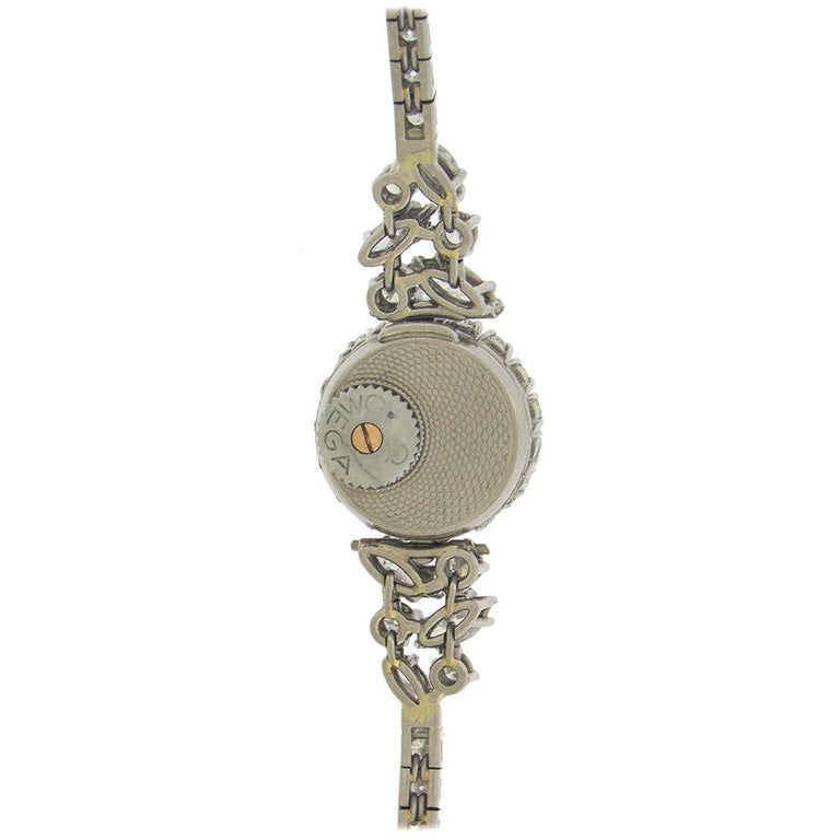 Diamond Omega Cocktail Watch, circa 1960s at 1stDibs