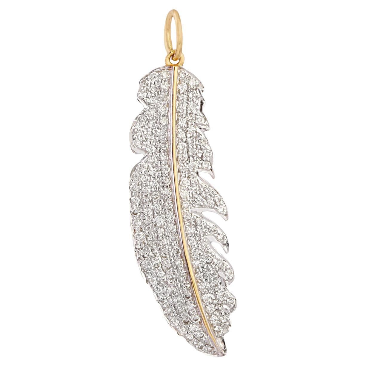 Maple Marijuana Leaf Diamond Gold Pendant For Sale at 1stDibs ...