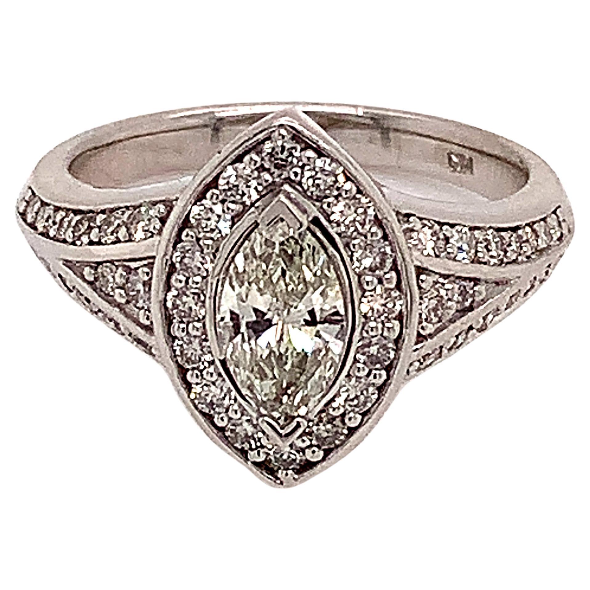 Jacob and Co. 0.45 Carat Diamond Gold Engagement Ring For Sale at ...