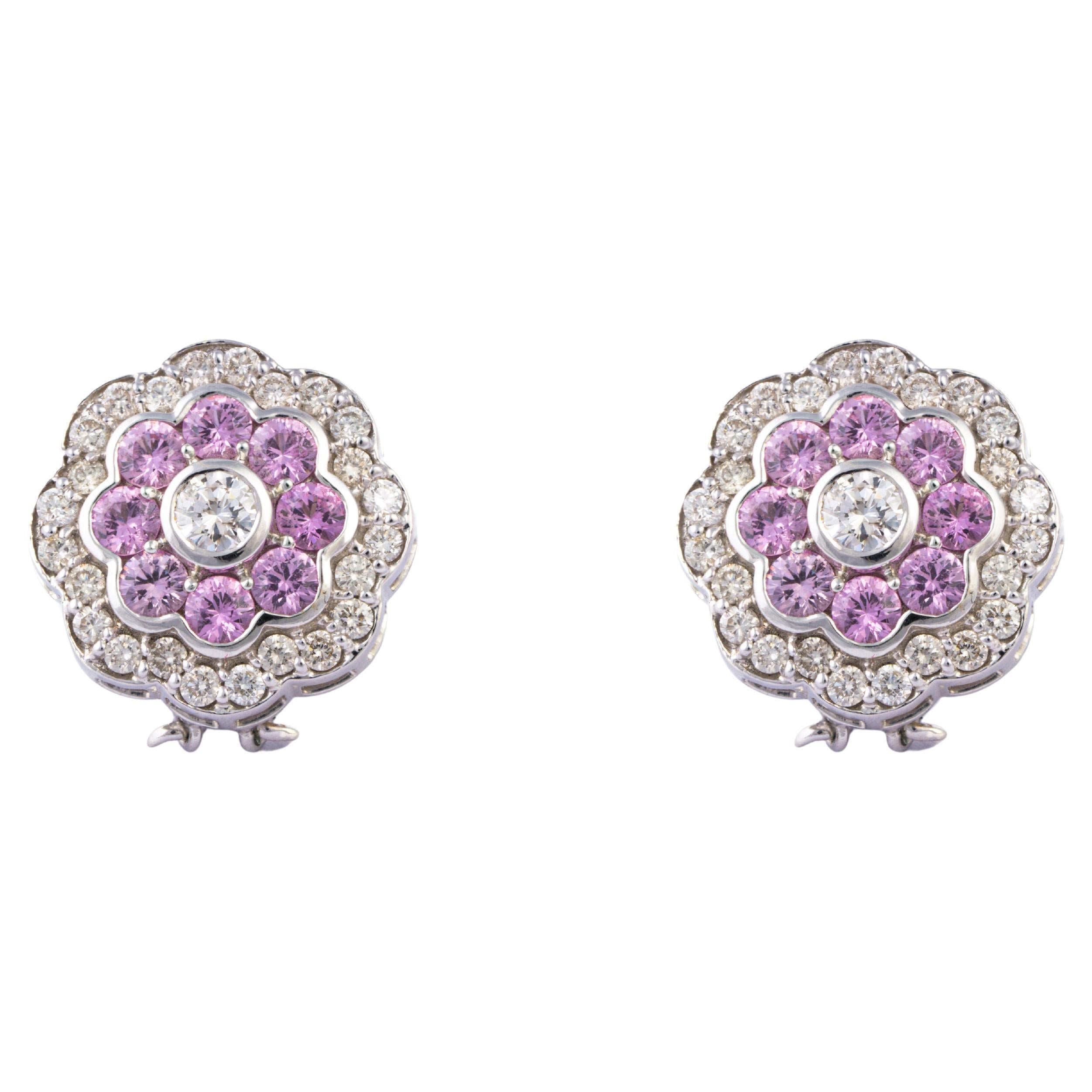 Oro Trend 18k Gold 0.45 Carat Diamond, Amethyst and Purple Sapphire ...