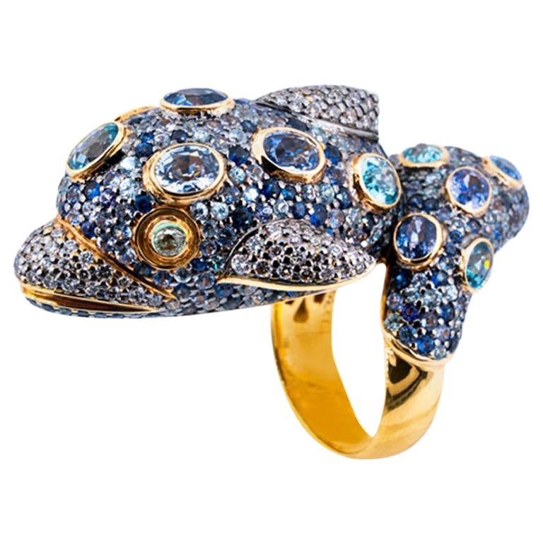 Olympus Art Certified Diamond, Sapphire, Tsavorite, Natural Zircon ...