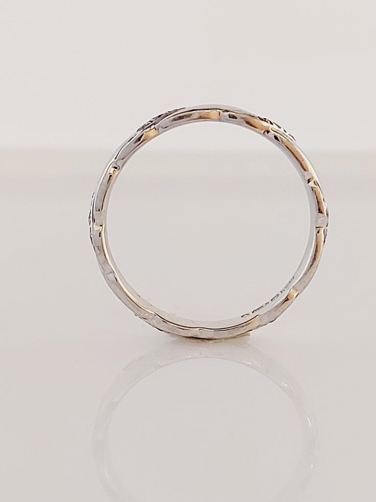 Diamond Set Band Ring For Sale at 1stDibs