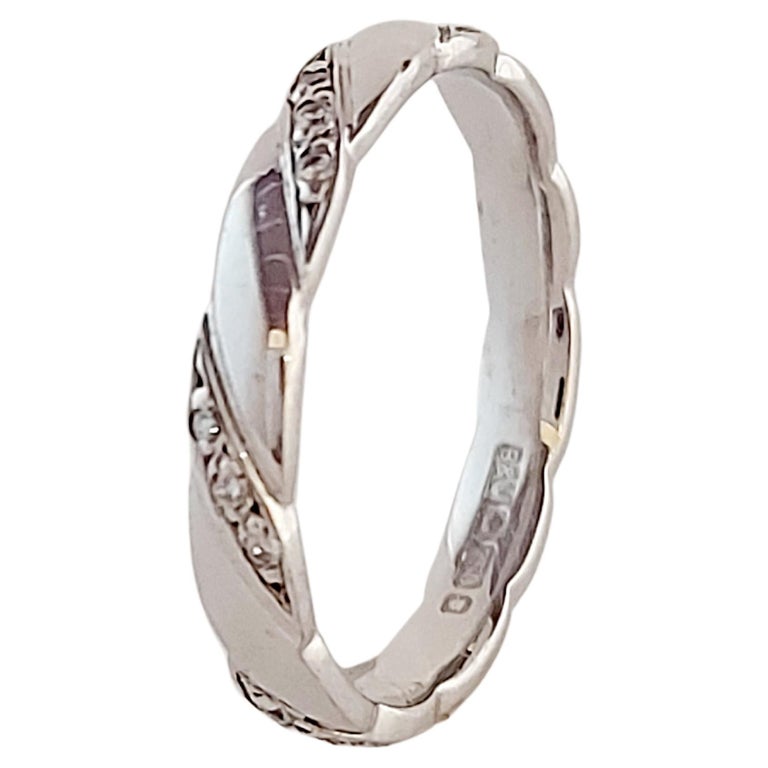 Diamond Set Band Ring For Sale at 1stDibs