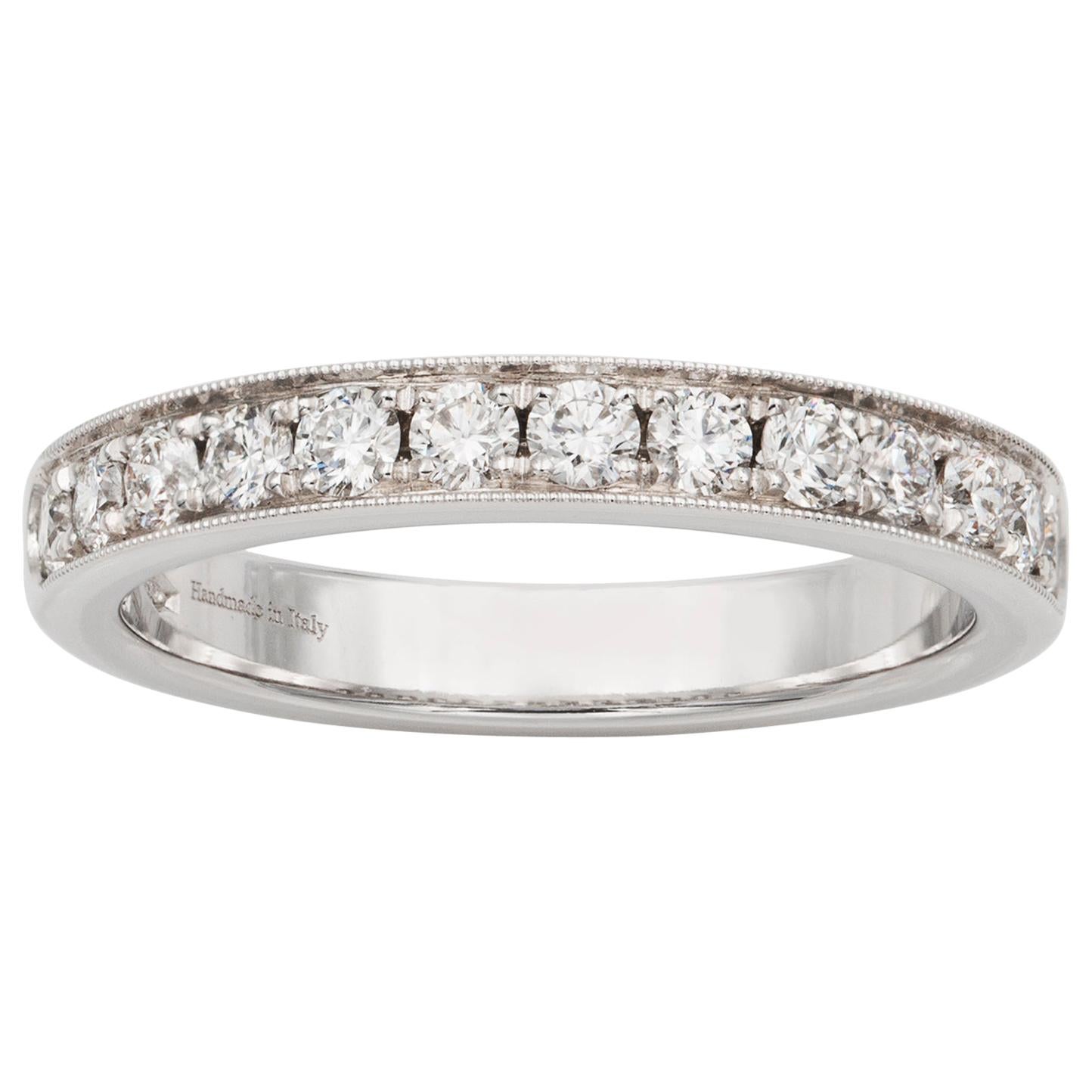 Cartier Diamond Half Eternity Ring 1.05 Carat at 1stDibs | cartier ...