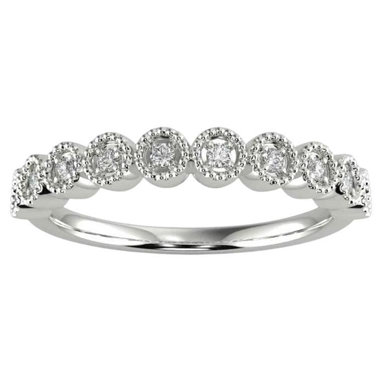 Diamond Anniversary Stackable Ring For Sale at 1stDibs