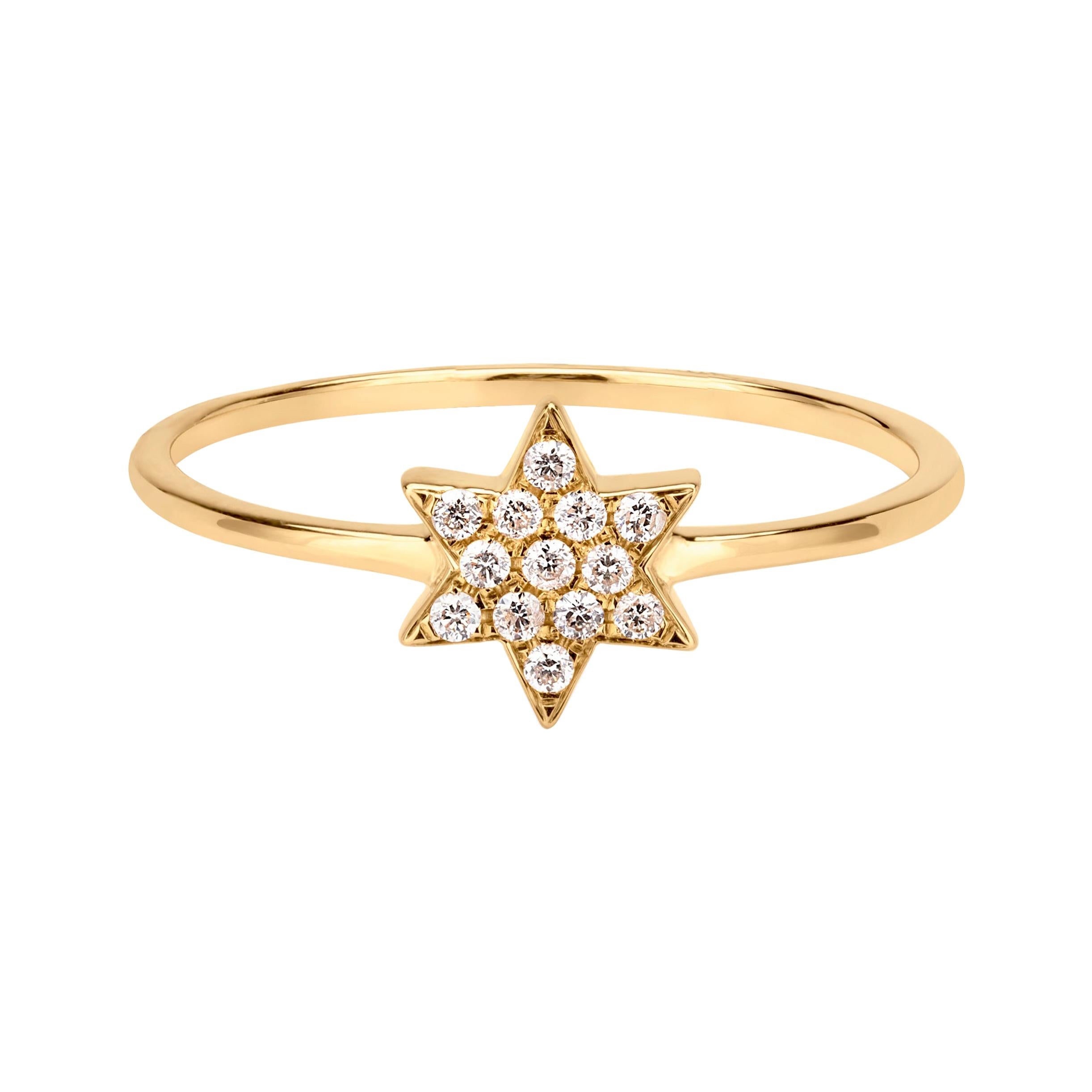 18 Karat Yellow Gold JB Star 3.36CTW Diamond Ring at 1stDibs